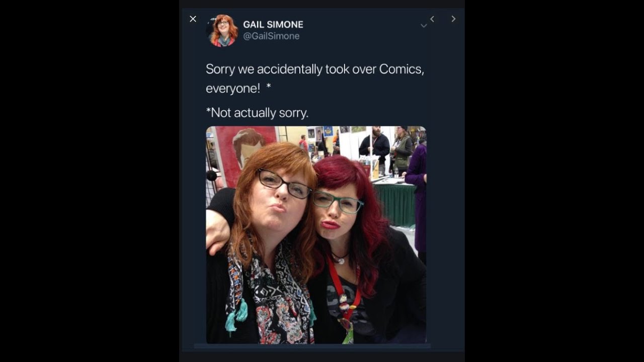 Gail Simone Is On YouTube.- Sorry We Accidentally Destroyed Comics ...
