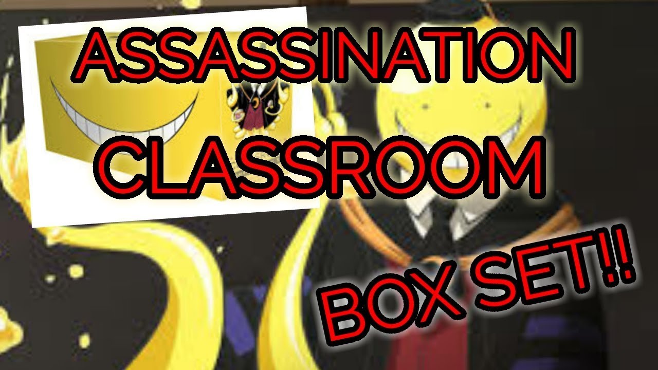 ASSASSINATION CLASSROOM - box set review! (art book preview, poster ...