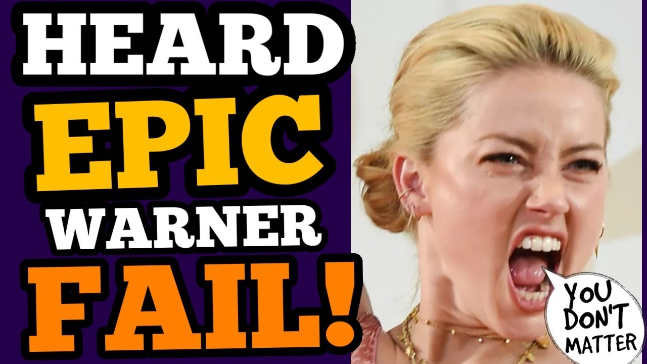 Amber Heard's EPIC Depp FAIL WRECKS Warner, Aquaman, and Harry Potter ...