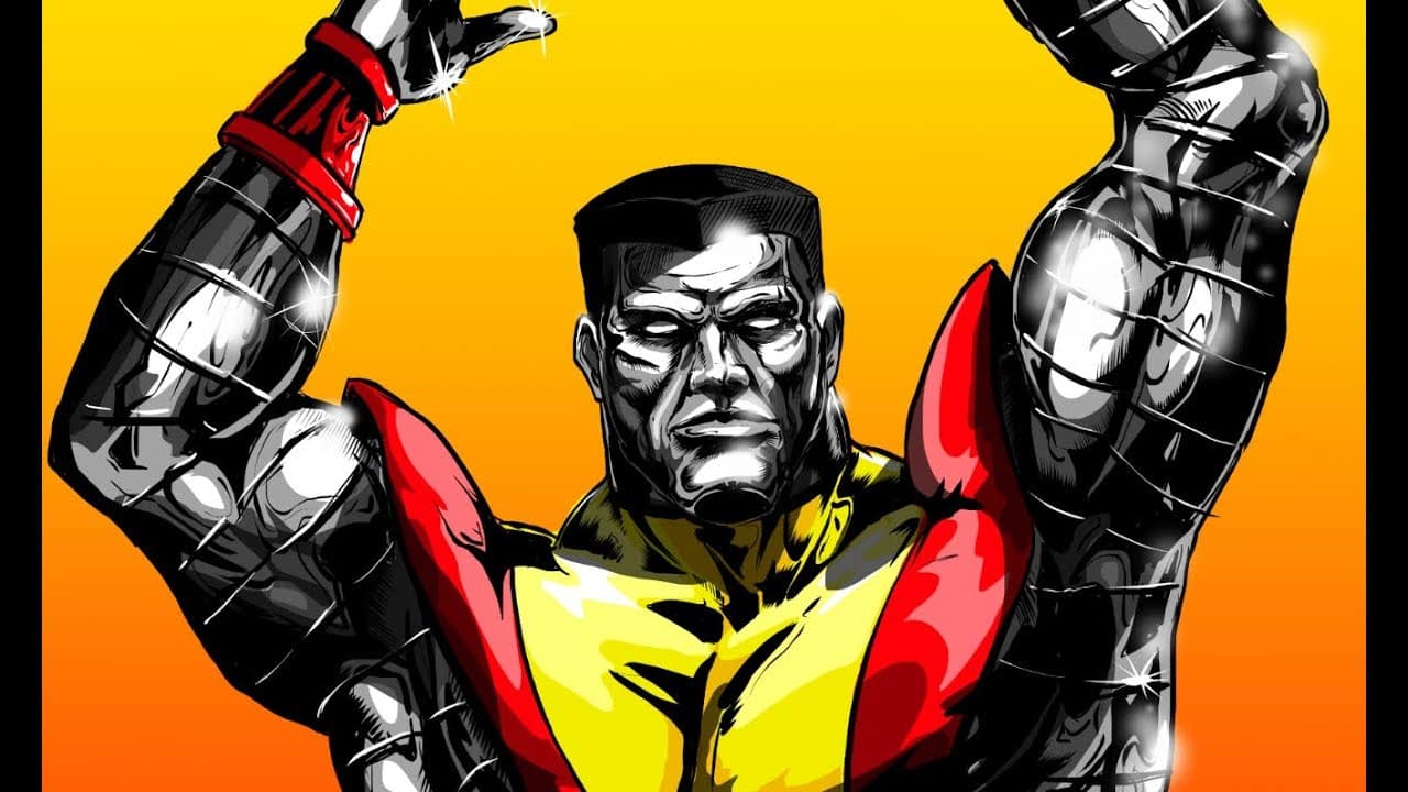 COLOSSUS how to draw Colossus Speed Drawing - Comicsgate.org
