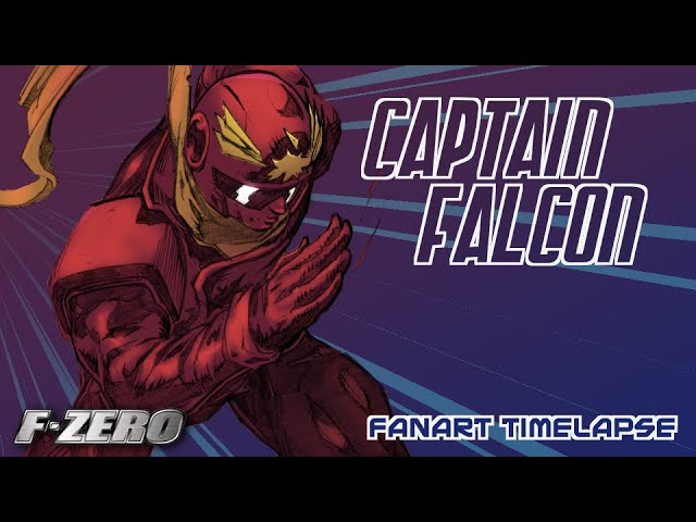 Draw Captain Falcon Like a Pro - Comicsgate.org
