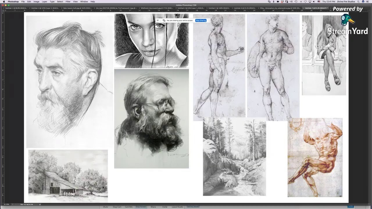 Comicbook Art - Character Shading - Part 1 - Comicsgate.org