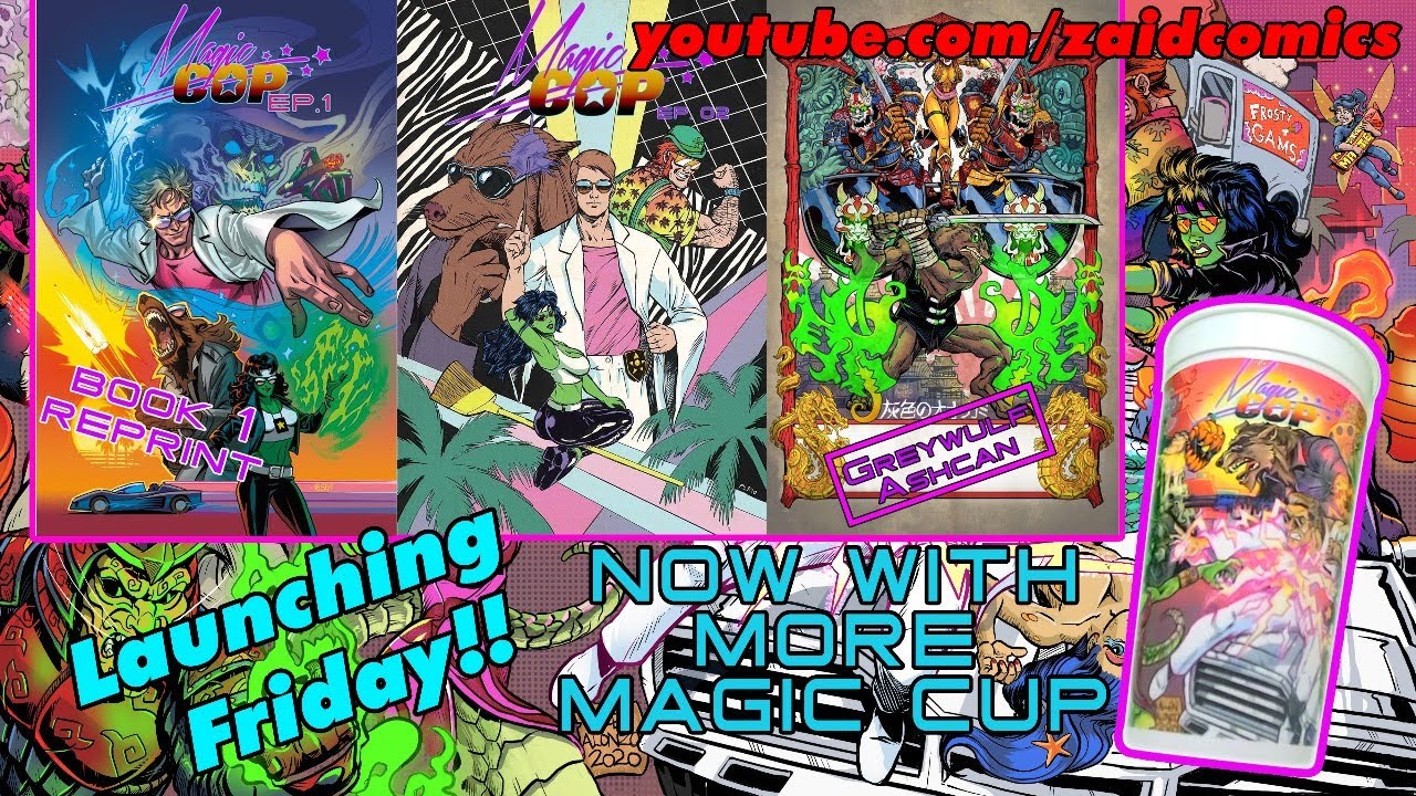 MAGIC COP 2 LAUNCH STREAM! - Comicsgate.org