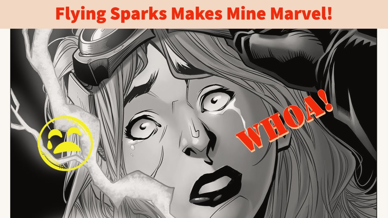HIRED BY MARVEL: Flying Sparks Fields Marvel Comics' Next Superstar ...