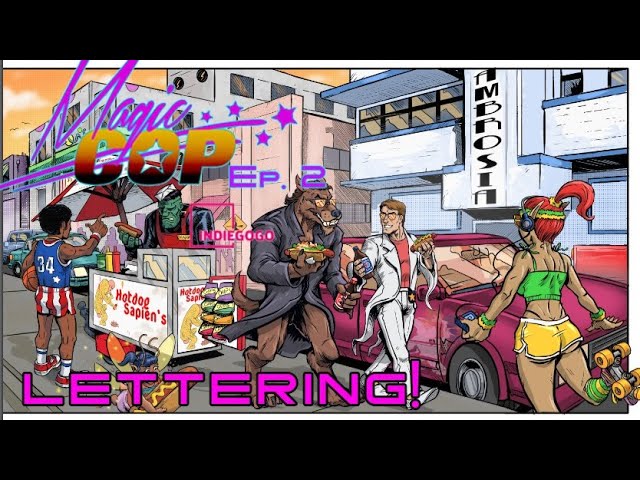 LETTERING MAGIC COP ASHCAN - Comicsgate.org