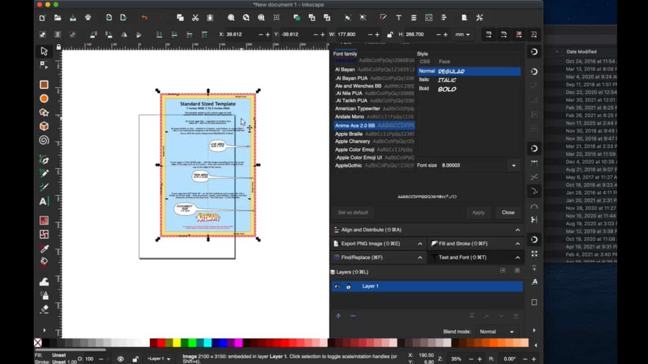 Prepping Ink Files For Comics with Inkscape - Comicsgate.org