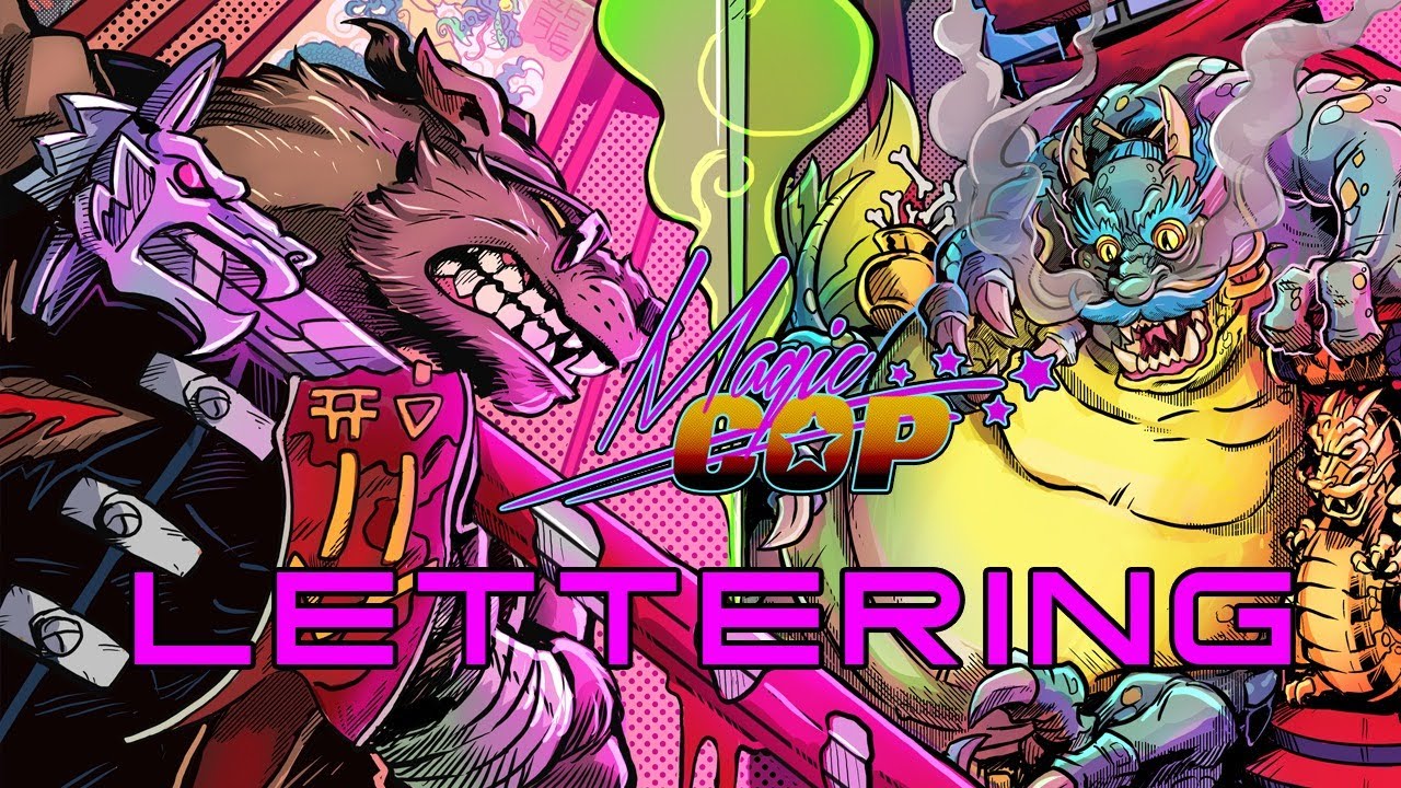 LETTERING MAGIC COP 2 ASHCAN again - Comicsgate.org