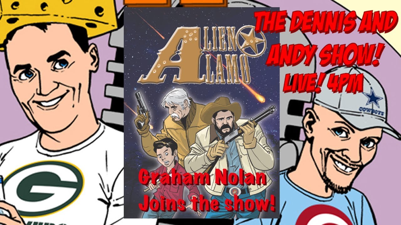 Graham Nolan talks Alien Alamo with the guys! - Comicsgate.org