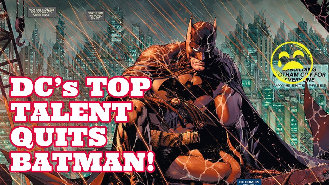Superstar BATMAN Writer James Tynion QUITS DC Comics To Do Creator ...
