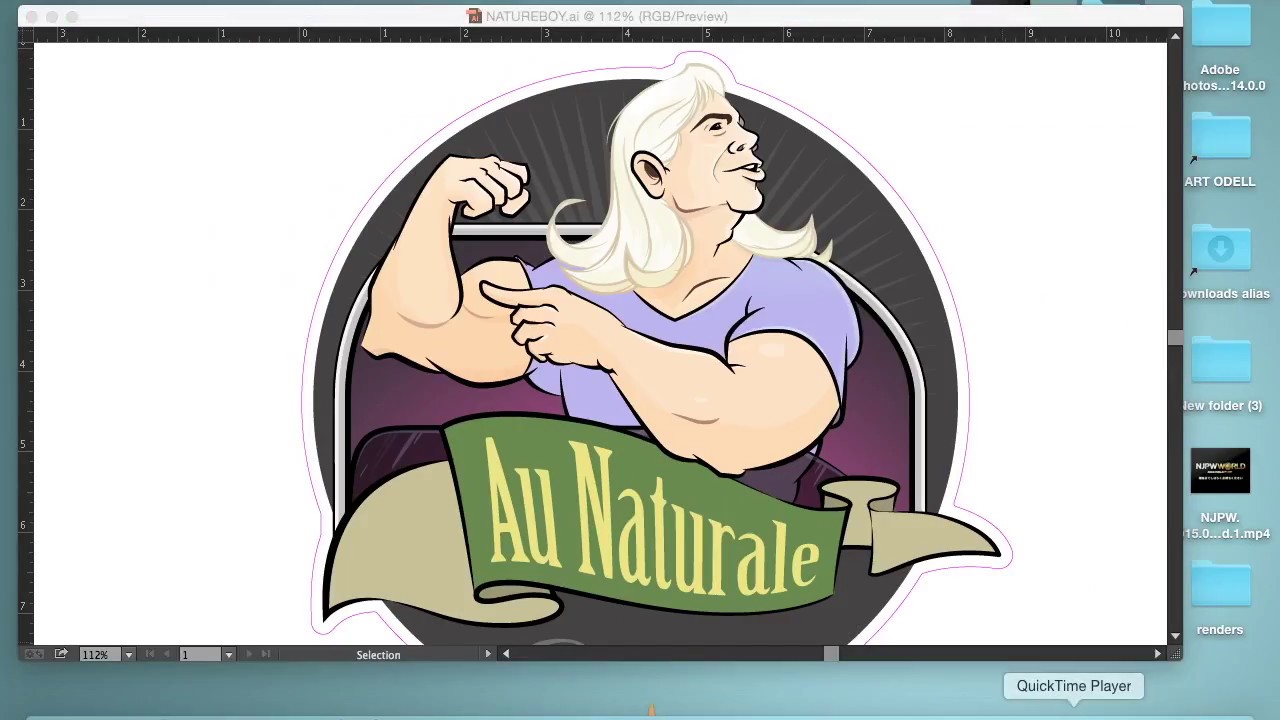 Ric Flair Vinyl Sticker Design Workthru Video - Comicsgate.org