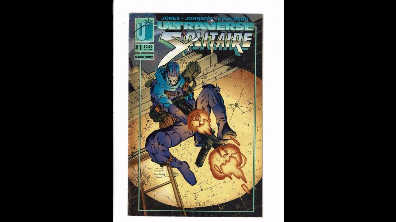 SOLITAIRE #1. The "Batman" dialogue is a hit and miss, but the story is ...