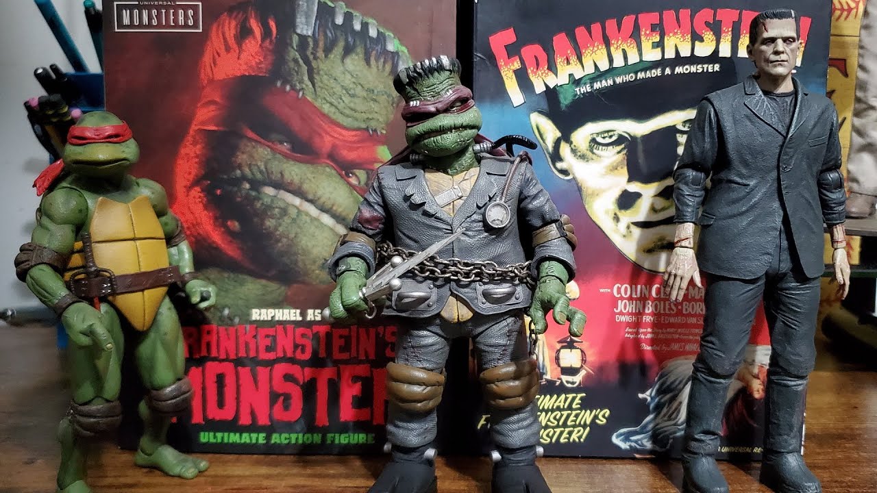 NECA Raphael as Frankenstein's Monster (Universal TMNT Mash-Up ...