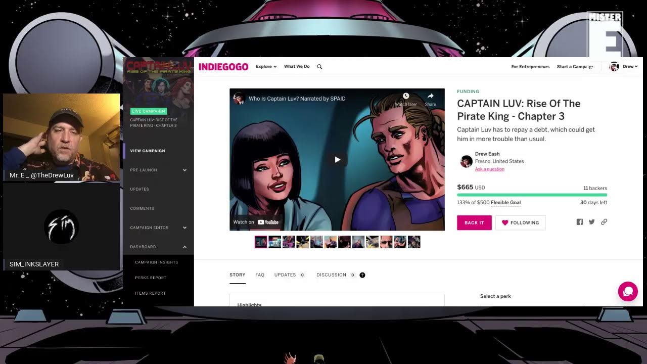 Captain Luv Launch Official... - Comicsgate.org