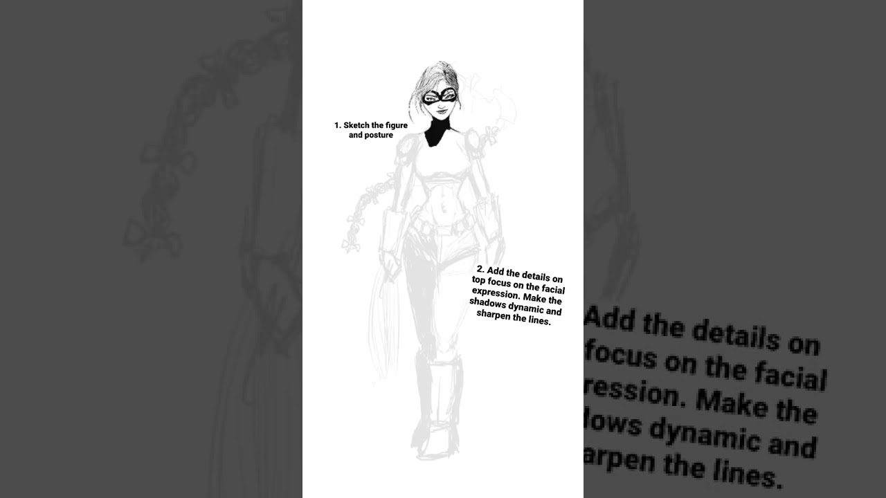 How to Draw a Girl Comic or Manga Character - Comicsgate.org