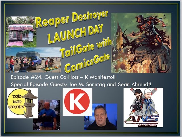 The Pre-Tailgate Party for the Launch of Reaper Destroyer! - Comicsgate.org