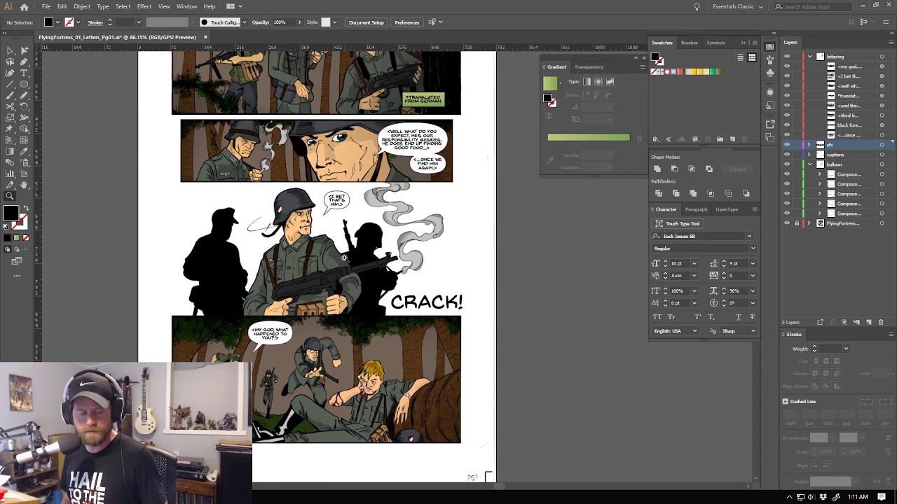 Lettering Comics - LIVE! - Comicsgate.org