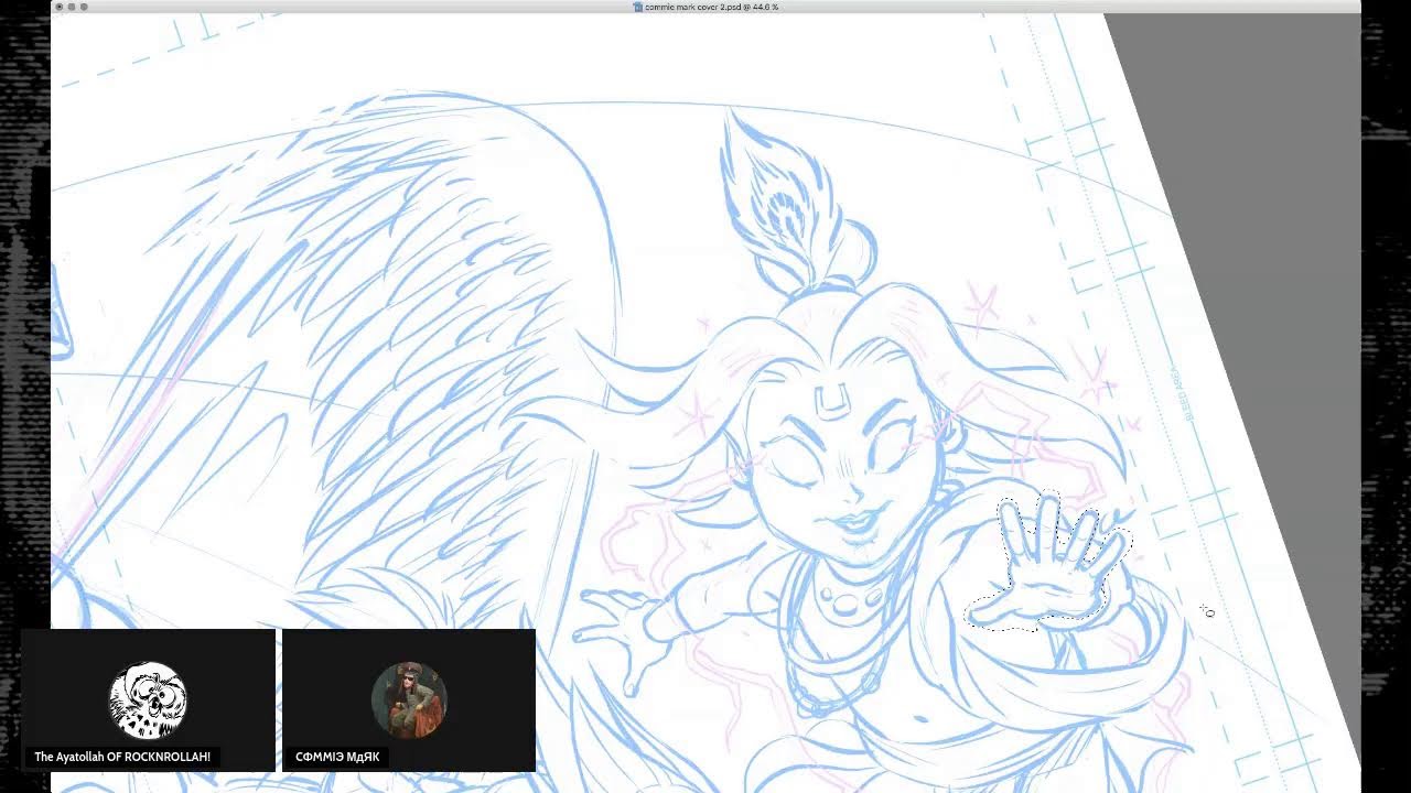 Draw Stream: KRISHNA KID line art - Comicsgate.org