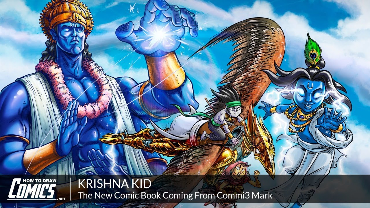 KRISHNA KID - The New Comic Book Coming From Commi3 Mark - Comicsgate.org