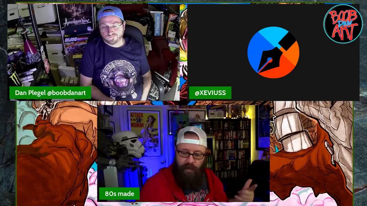 Draw and inking stream Goblin Girl and Frog G!!! - Comicsgate.org