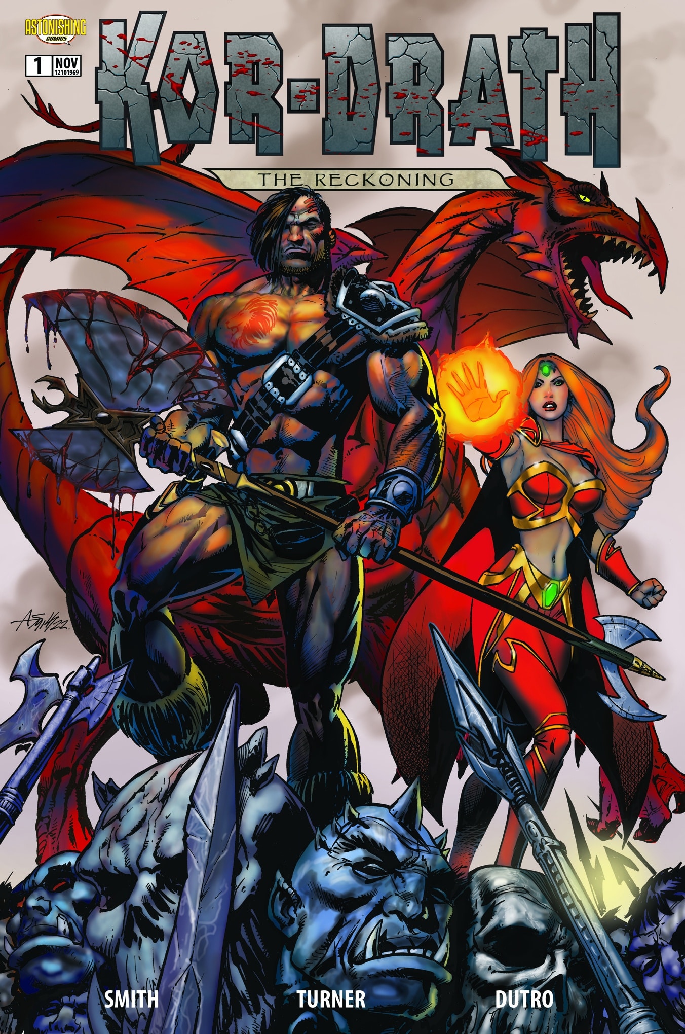 Kor-Drath: The Reckoning! Bombastic Barbarian action! - Comicsgate.org