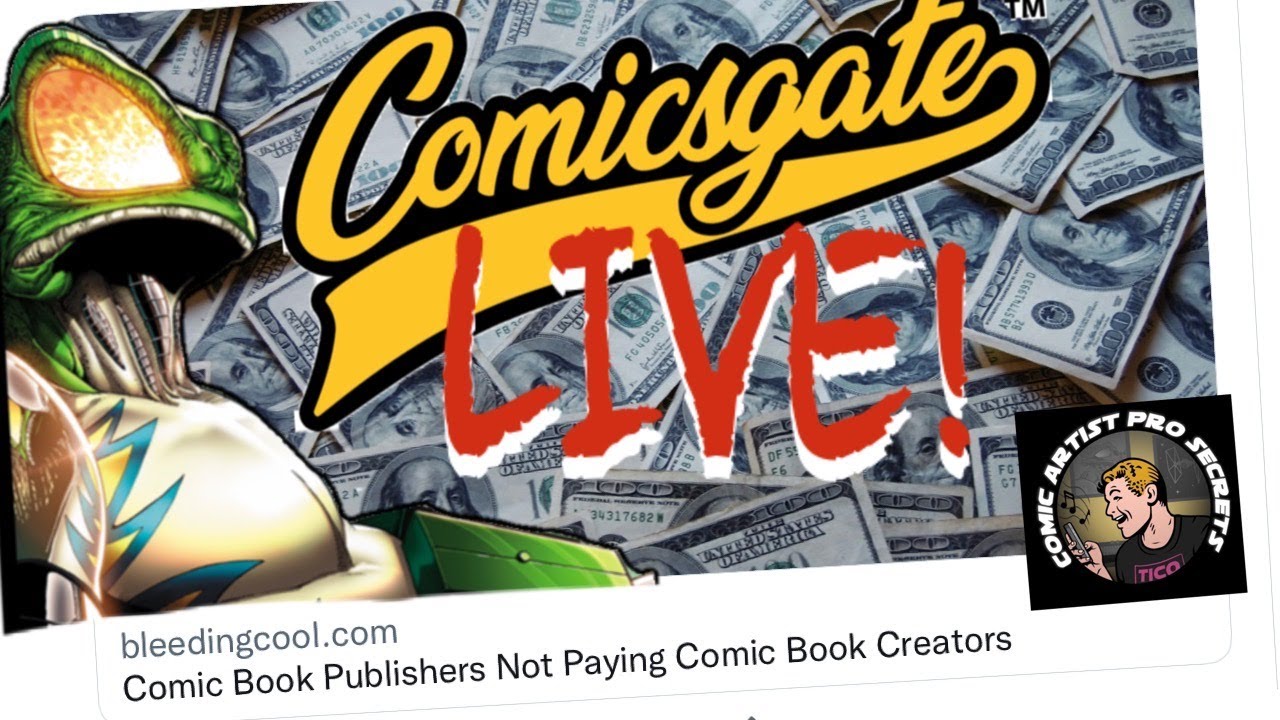 COMICSGATE Live! The Death Spiral of Comics Continues. It's getting bleak! - Comicsgate.org