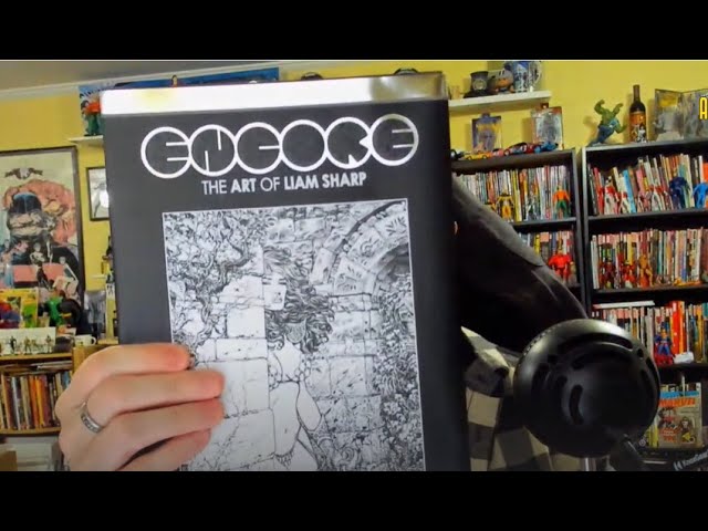 Unboxing ENCORE SILVER THE ART OF LIAM SHARP and more! - Comicsgate.org