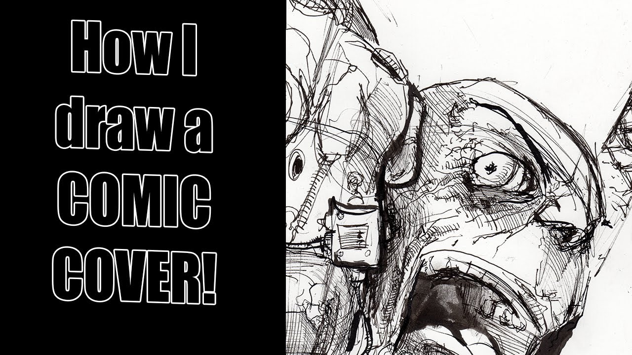 How I draw a COMIC COVER! - Comicsgate.org