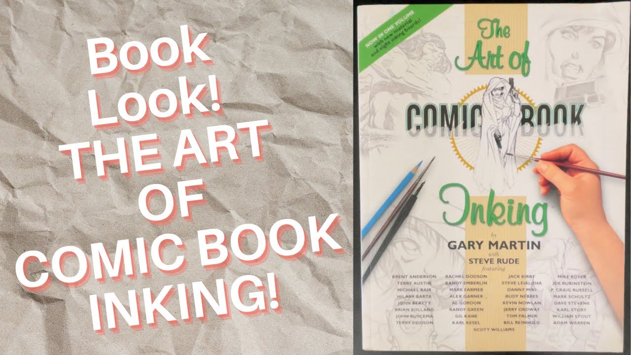 Book Look! THE ART OF COMIC BOOK INKING! - Comicsgate.org