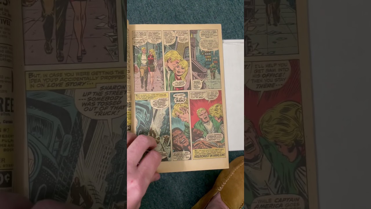 Cover less Captain America 143 John Romita Sr. Comic book perfection ...