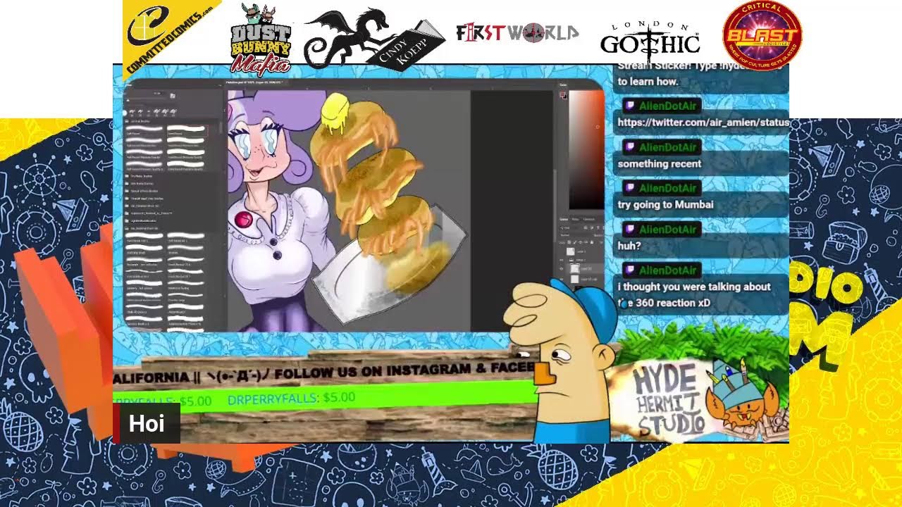 Hyde Hermit studio - Comicsgate.org