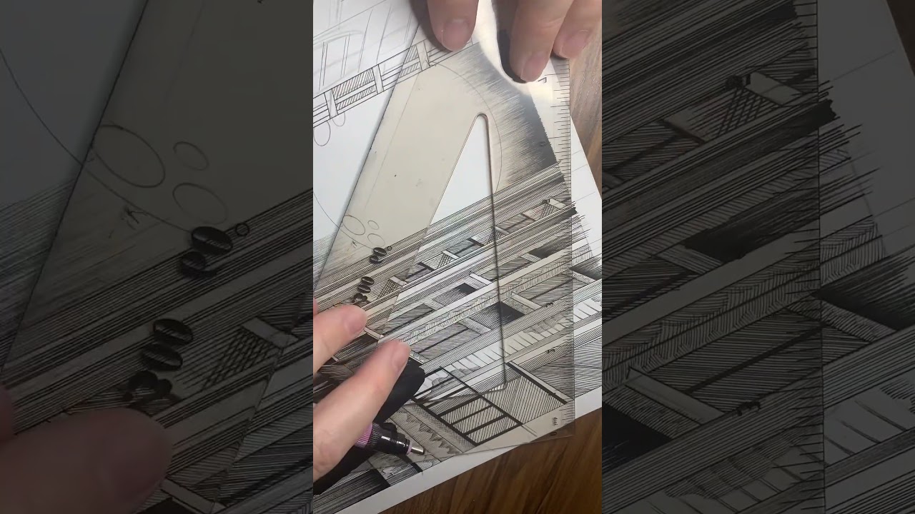 Super thin linework. Value by hatch comicbook inking - Comicsgate.org