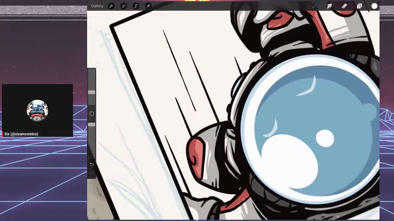Draw Stream - Watch me erase a lot. - Comicsgate.org
