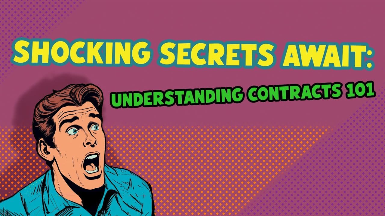 Understanding Contracts 101- Luke Stone Studios - Comicsgate.org