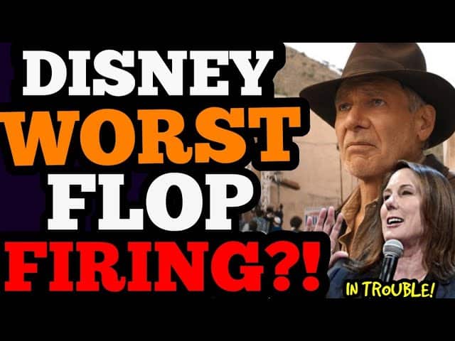 Kathleen Kennedy GETTING FIRED after WORST FLOP EVER?! Indiana Jones ...