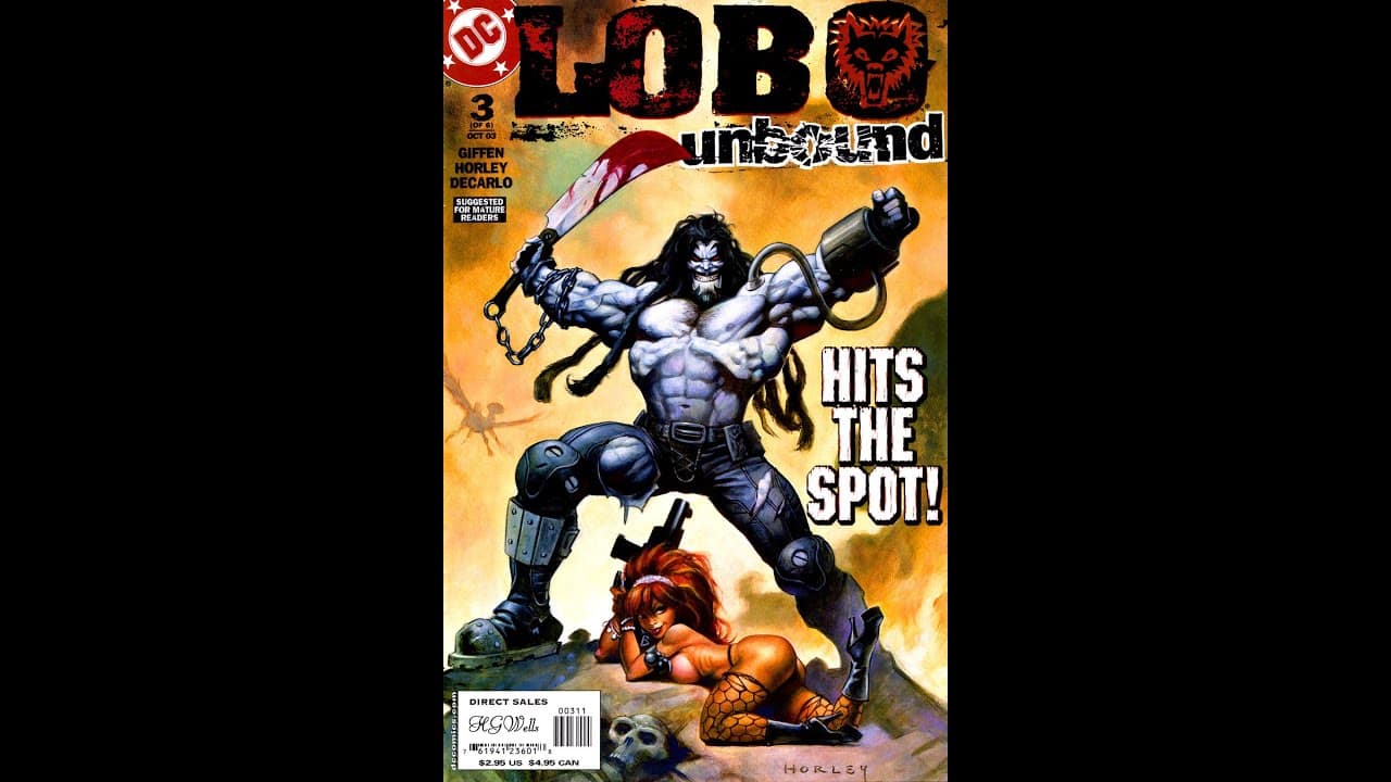 LOBO UNBOUND #3 REVIEW. There is nothing here to see. Lets move on ...