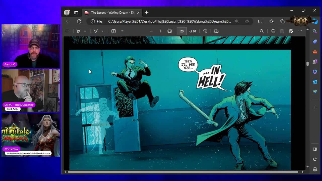 The Lucent Review Live - Comicsgate.org