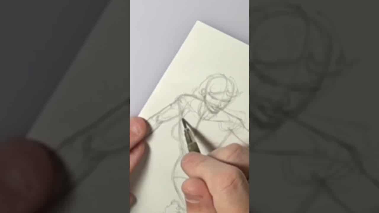 Drawing Ms. Marvel! See the full video on my page! - Comicsgate.org