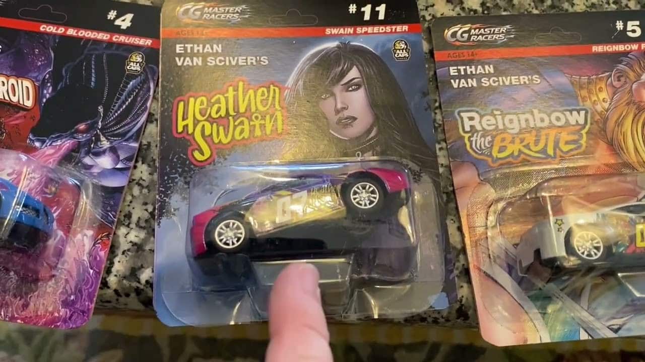 CG MASTER RACERS samples! First look! - Comicsgate.org