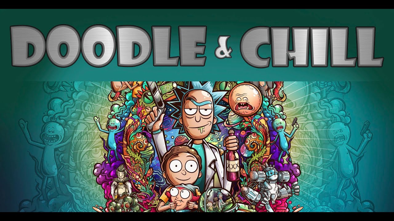 DOODLE & CHILL: Rick & Morty & HELLZONE KS Launch Party - Comicsgate.org