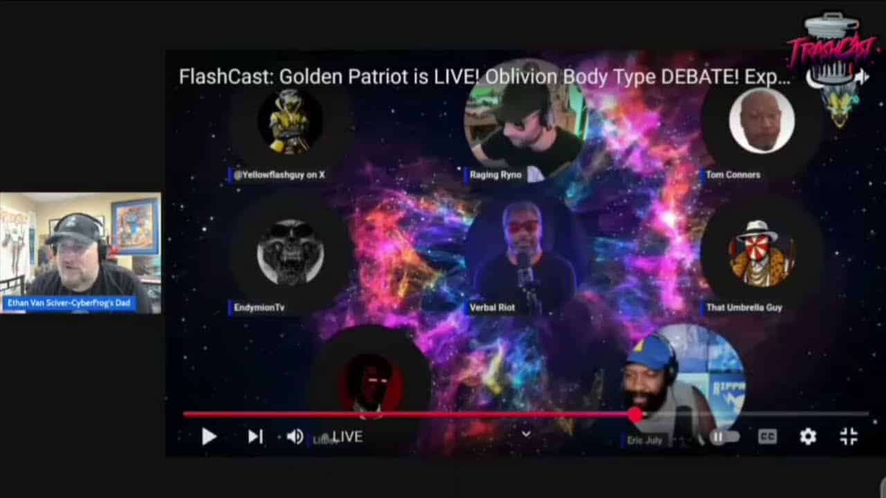 ThatUmbrellaGuy Bounces off FlashCast - Comicsgate.org