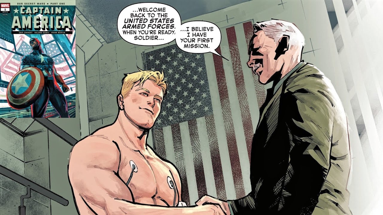 CAPTAIN AMERICA #1- I Guess It ISN'T Difficult To Review A Good Comic - Comicsgate.org