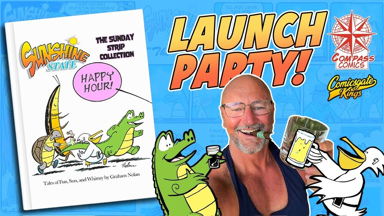 COMICSGATE LIVE! SUNSHINE STATE Launch with Graham Nolan! - Comicsgate.org