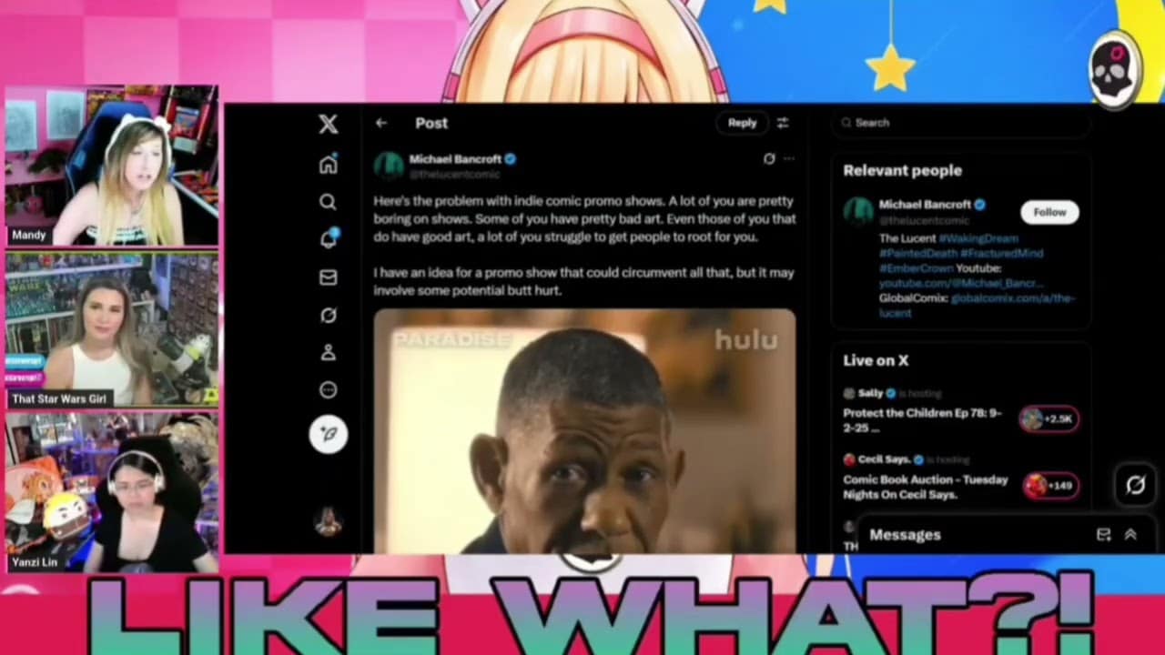 CG QUEENS: Michael Bancroft’s “Bold New Plan!” - Comicsgate.org