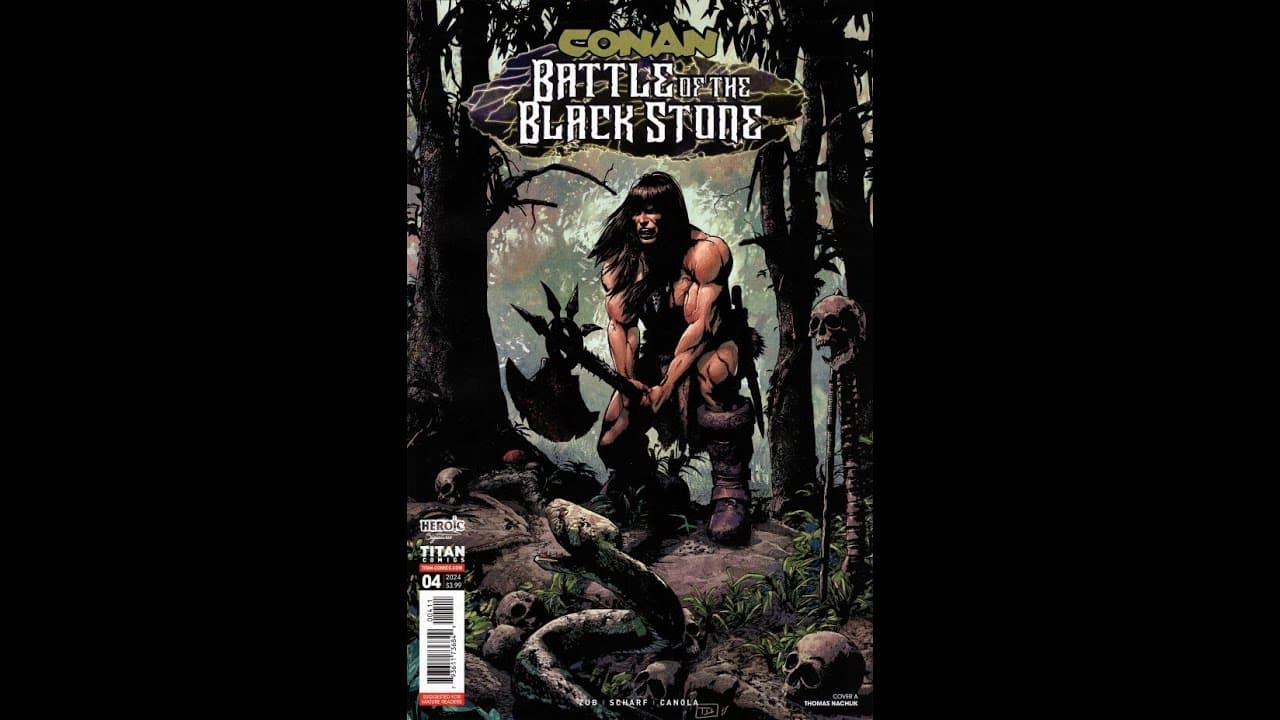 CONAN: BATTLE OF THE BLACK STONE #4 REVIEW. The future yet unwritten. - Comicsgate.org