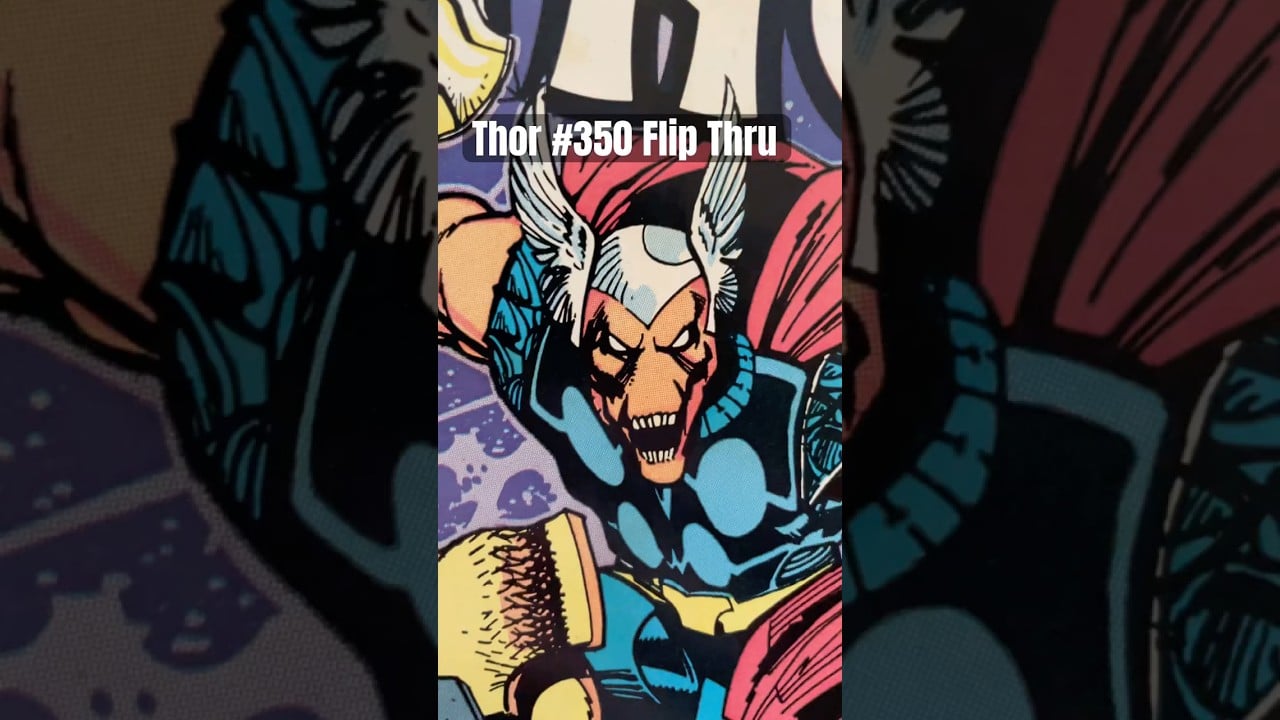 Thor 350 Flip Thru. Art = incomparable Walt Simonson 1984 #thor # ...